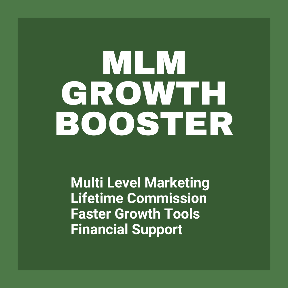 MLM Growth Booster - Earn Lifetime Commission with Multi Level ...